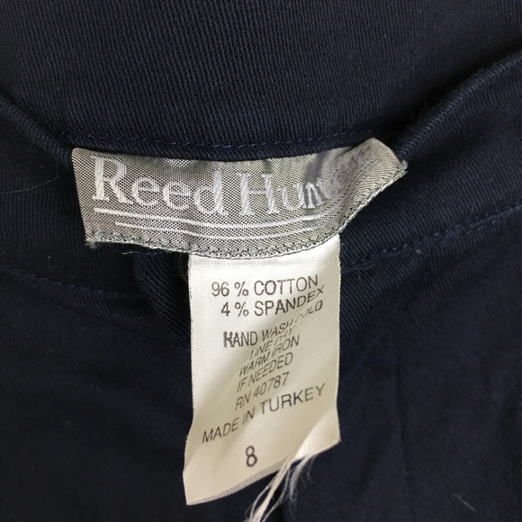 Vintage | Pants & Jumpsuits | Vintage 9s Reed Hunter Navy Blue Trousers ...